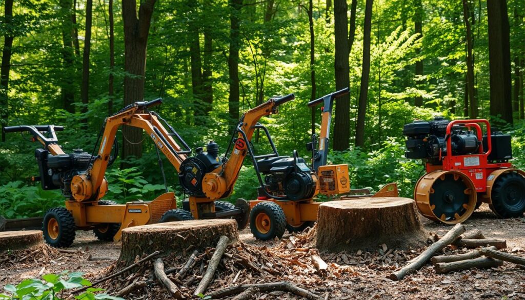How do professionals determine the appropriate method for stump removal ...